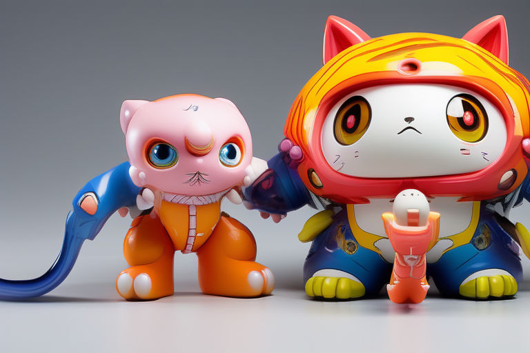 Anime shiny Plastic toy symbiotic anime cute fantastic creat... by ...