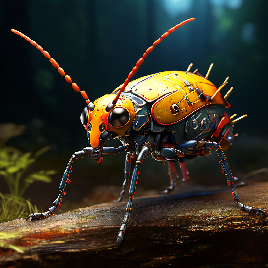 A pokemon like creature that is a walking stickbug who looks... by ...