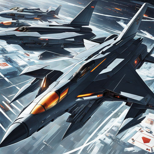 A futuristic fighter jet by Dizzy - Playground