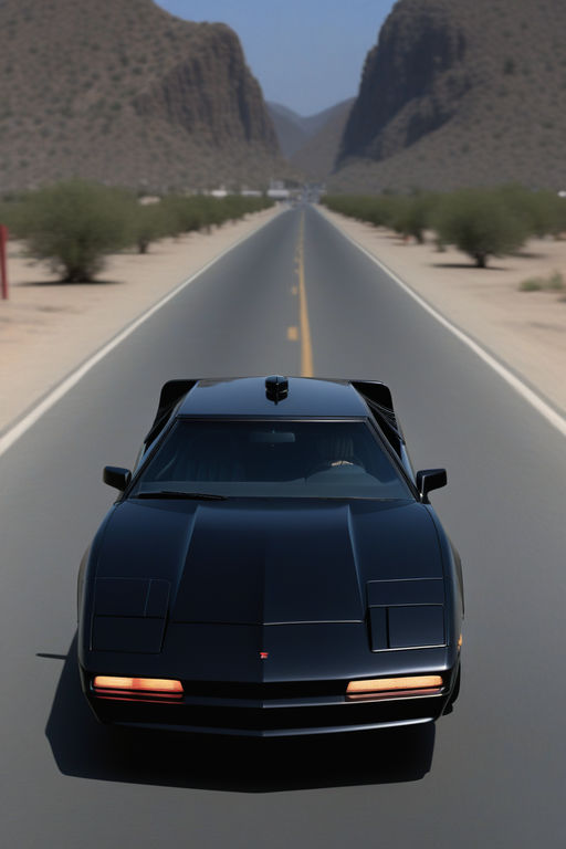 KITT from Knight Rider by Ous Ars - Playground