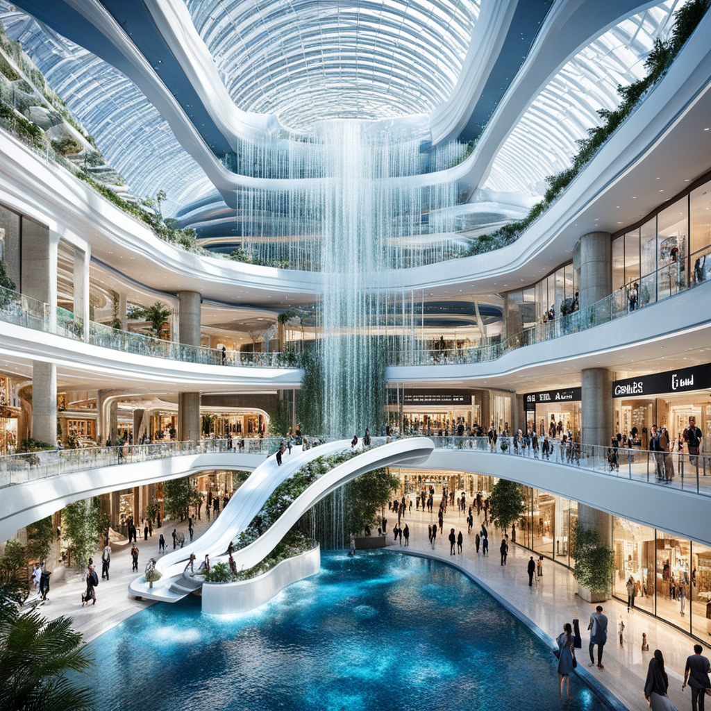 A futuristic shopping mall in Dubai by Cliff Nawidjaja - Playground
