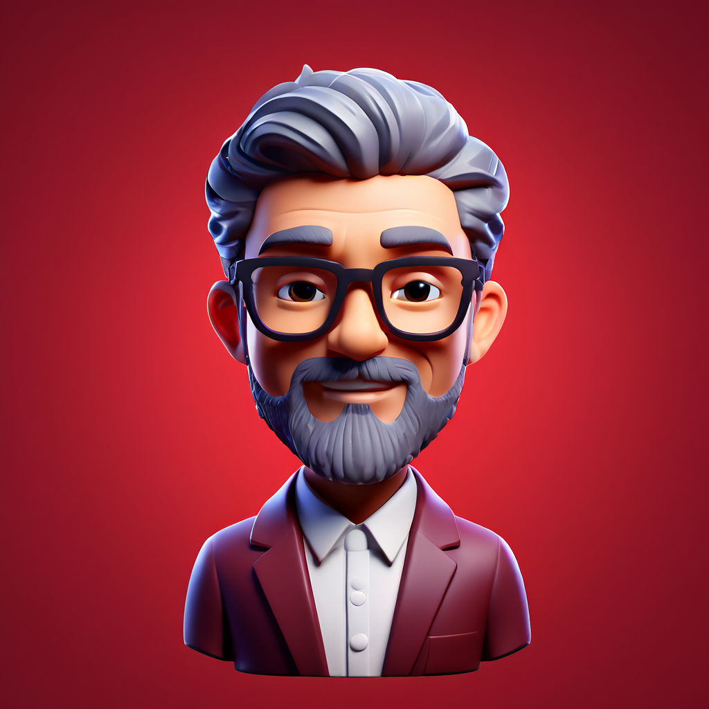 Create a 3D face portrait in Memoji style of a male math pro... by Thoa ... Create a 3D face portrait in Memoji style of a male math pro... by Thoa ...