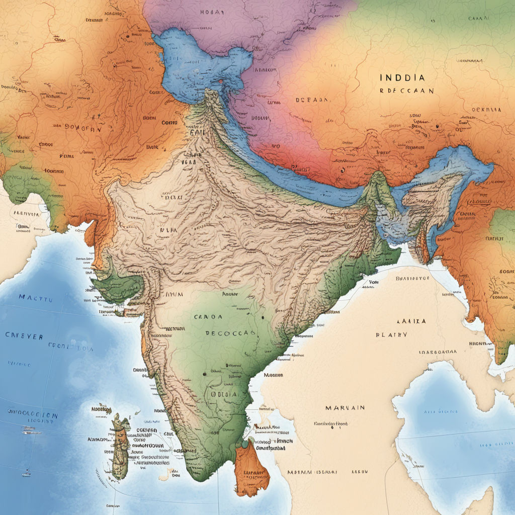 Map of India by Garv s - Playground