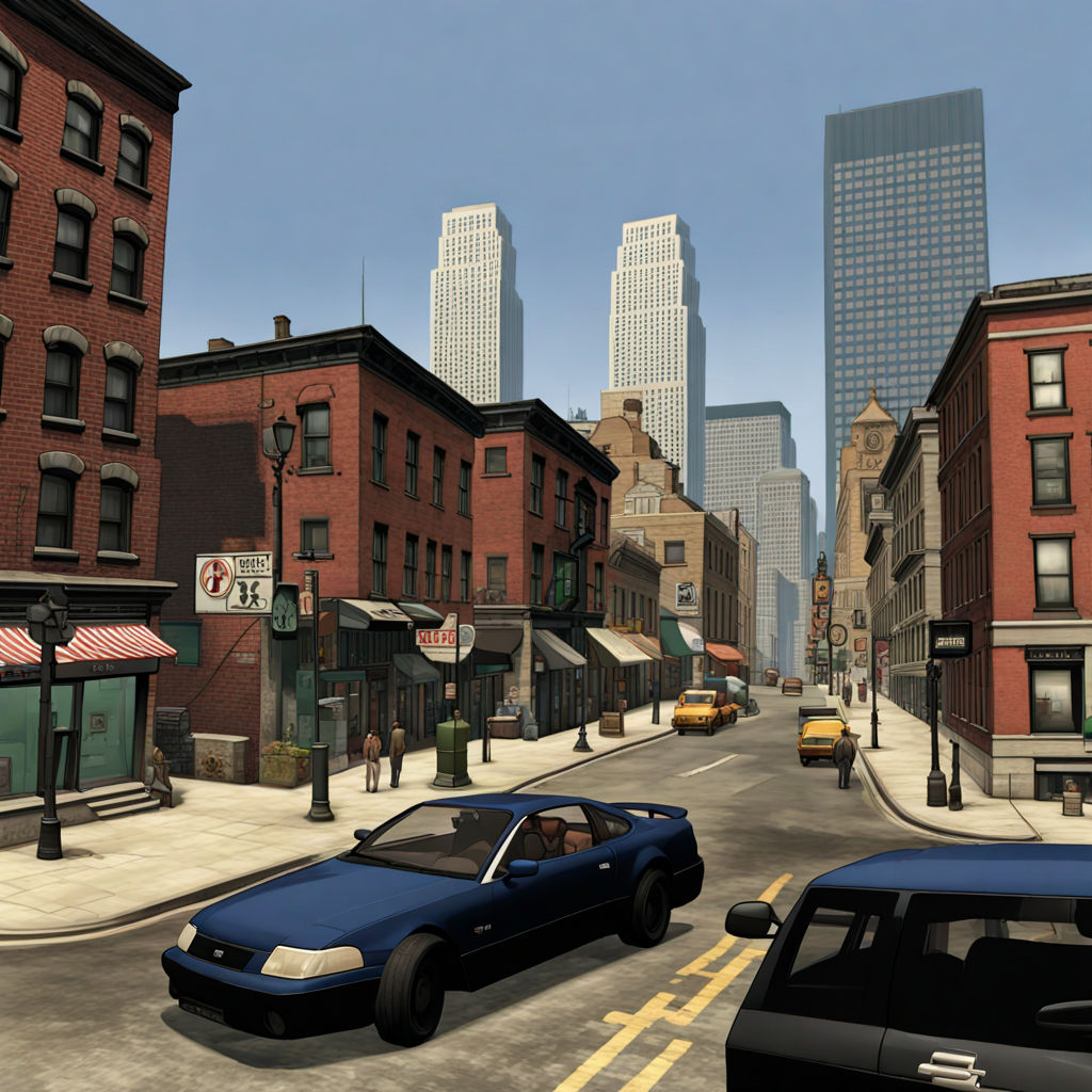 Generate Grand Theft Auto of the original PS2 graphics by Torta Frita ...