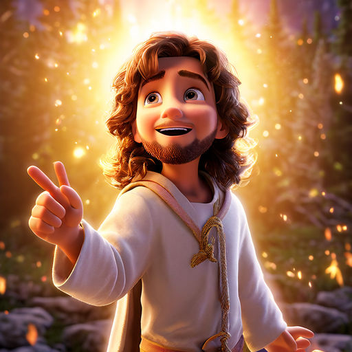 Imagine a magical world where Jesus Christ is the beloved le... by ...