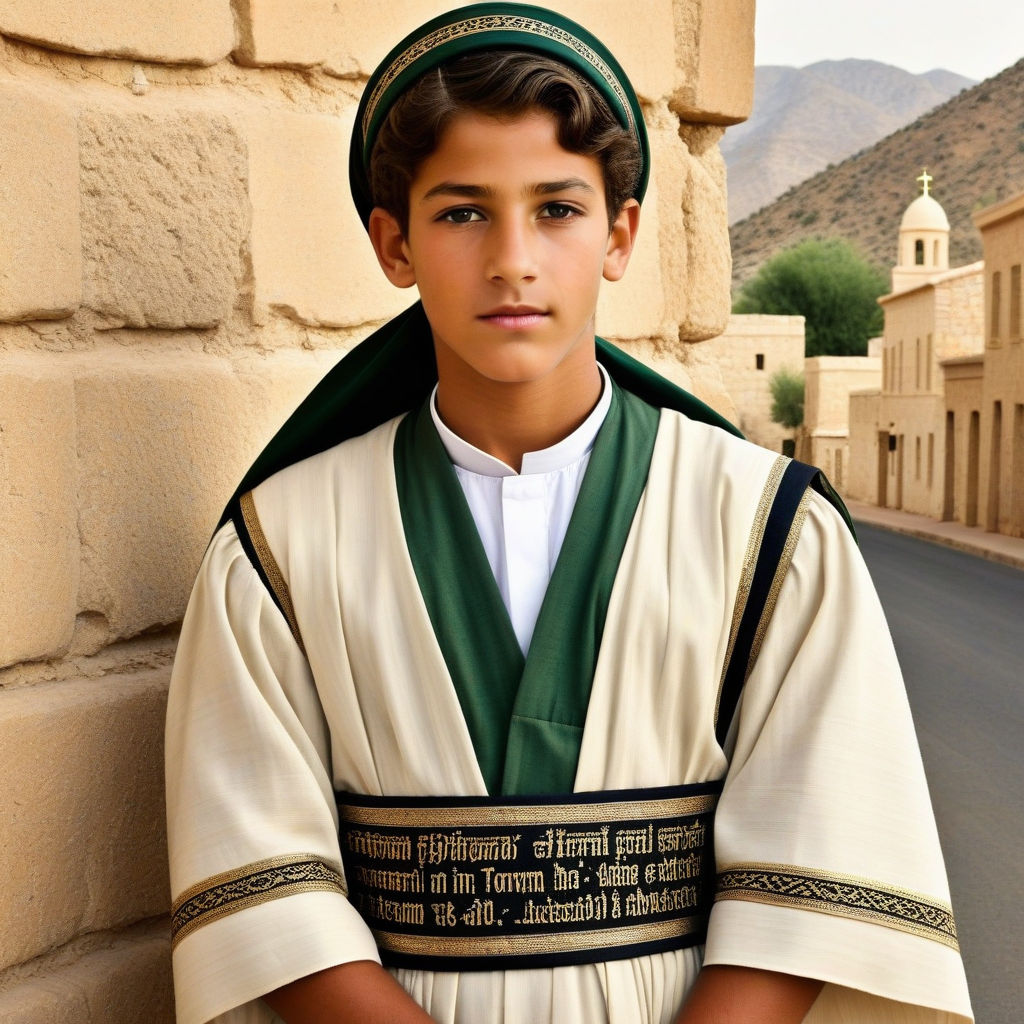 Good quality image of the young Prophet Jeremiah by Jose Lucas - Playground