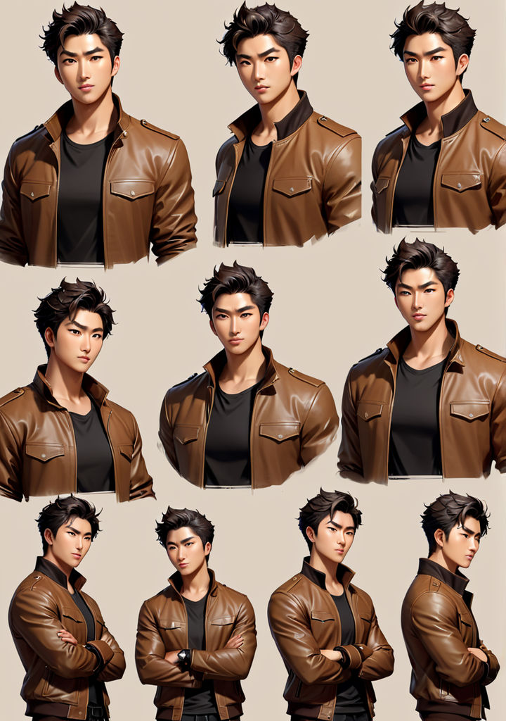 Yang man character sheet from uploaded image by Алексей Кузьмичёв ...