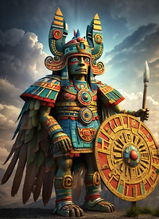 Viracocha god of inca mythology by Datos, historia y otras Movidas ...