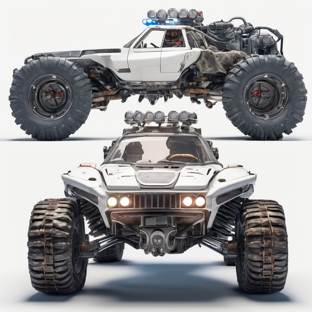 A retro futuristic off-road car concept by Nalsa - Playground