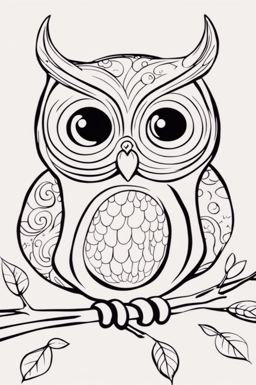 Make a very very very simple drawing in black and white for ... by Ира ...