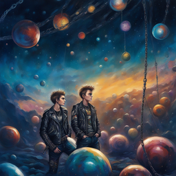 Two punk boys by mar vell - Playground