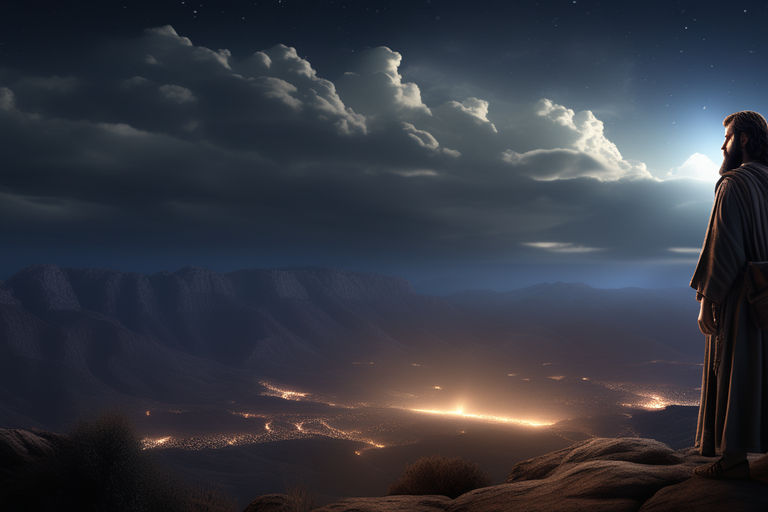 Generate a striking visual alert of Abraham by jack felinto - Playground