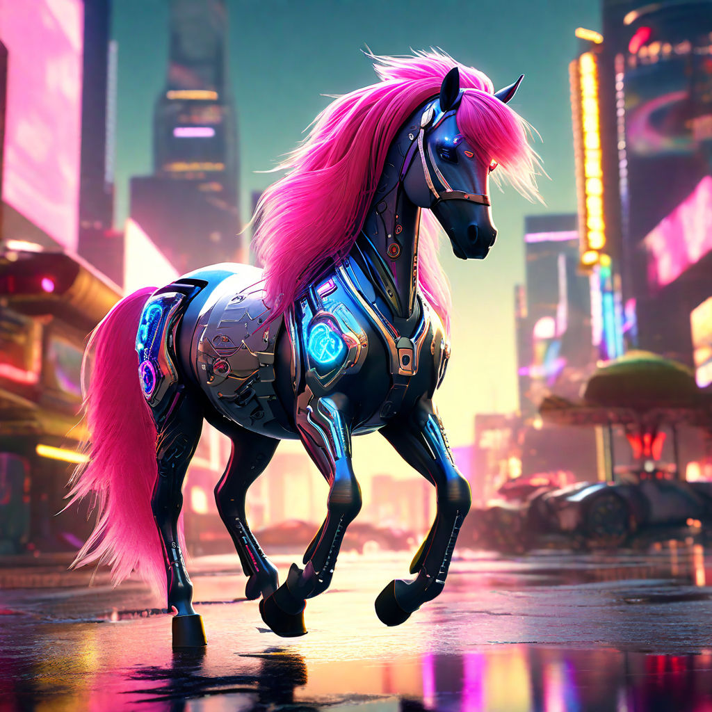 My little pony in cyberpunk 2077 by Lobo Anjo - Playground