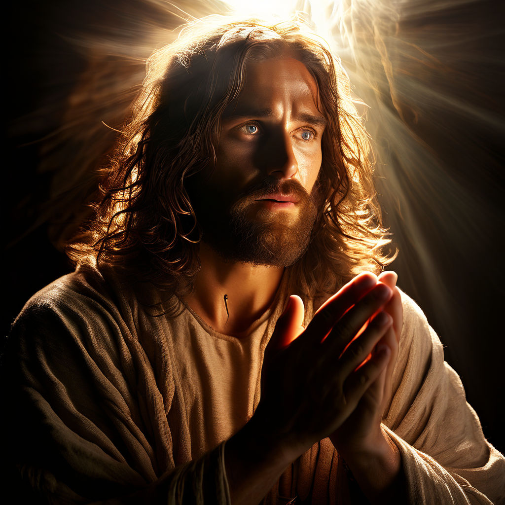 Jesus christ making amen by Ramon Lima - Playground