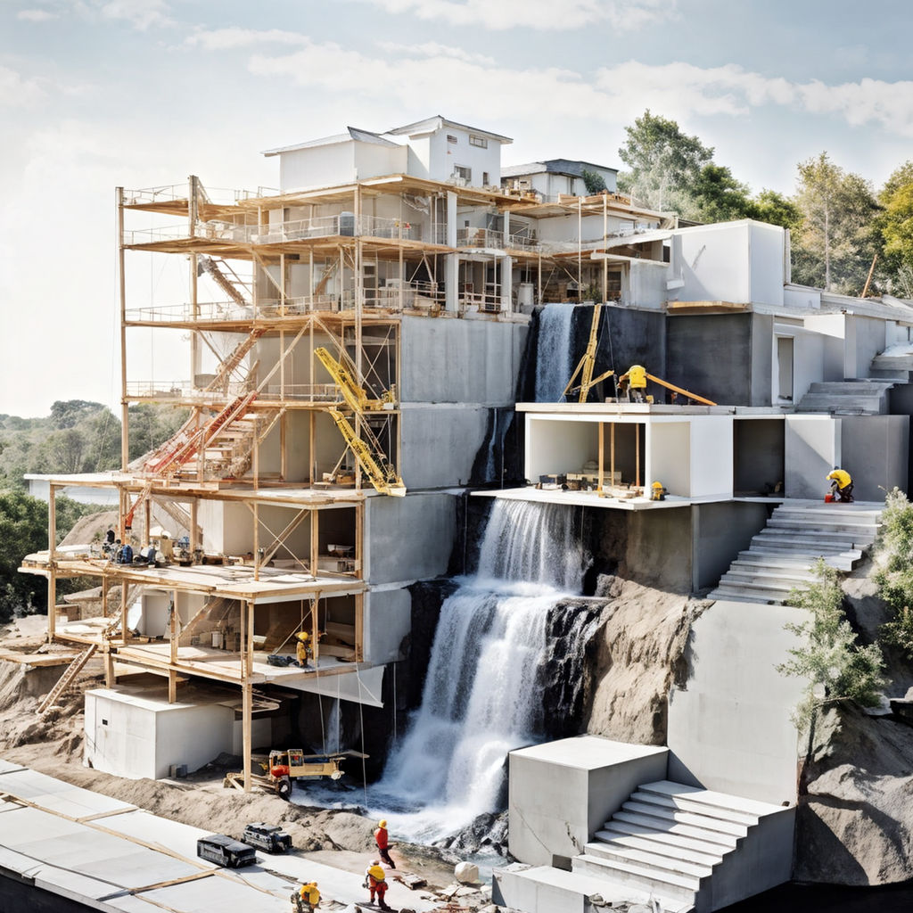 Waterfall methodology depicted as a meticulously planned con... by Atx ...