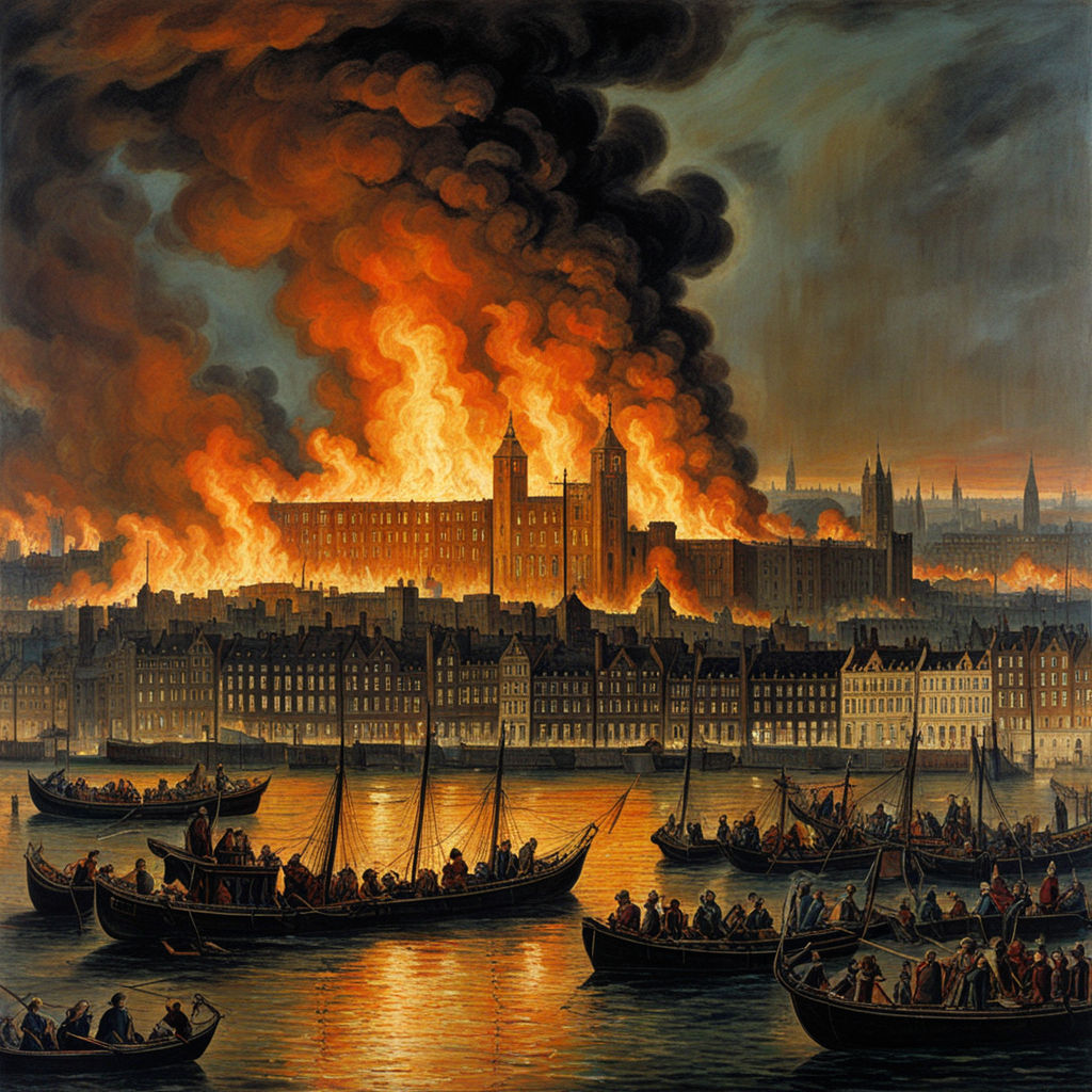 The Great Fire of London by Majed Diab - Playground