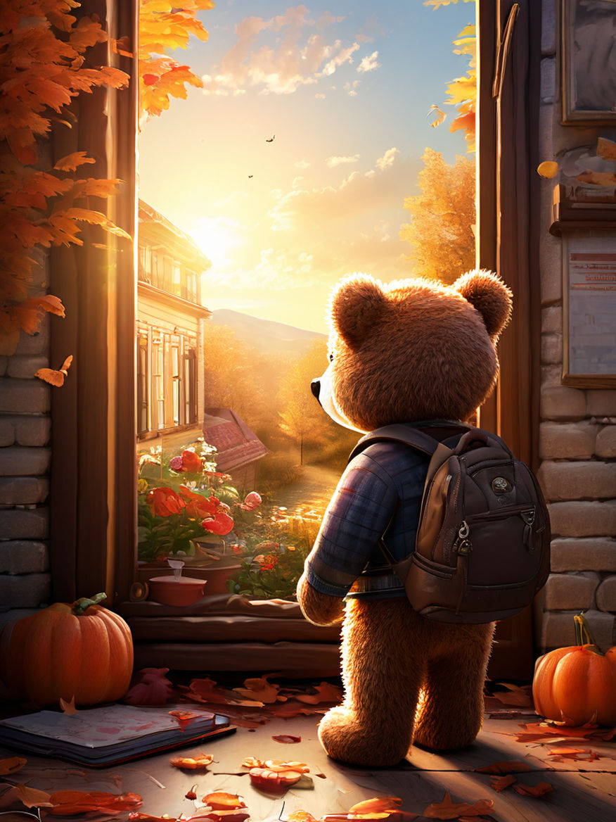 Highly detailed illustration in ultra-high resolution: a ted... by ...