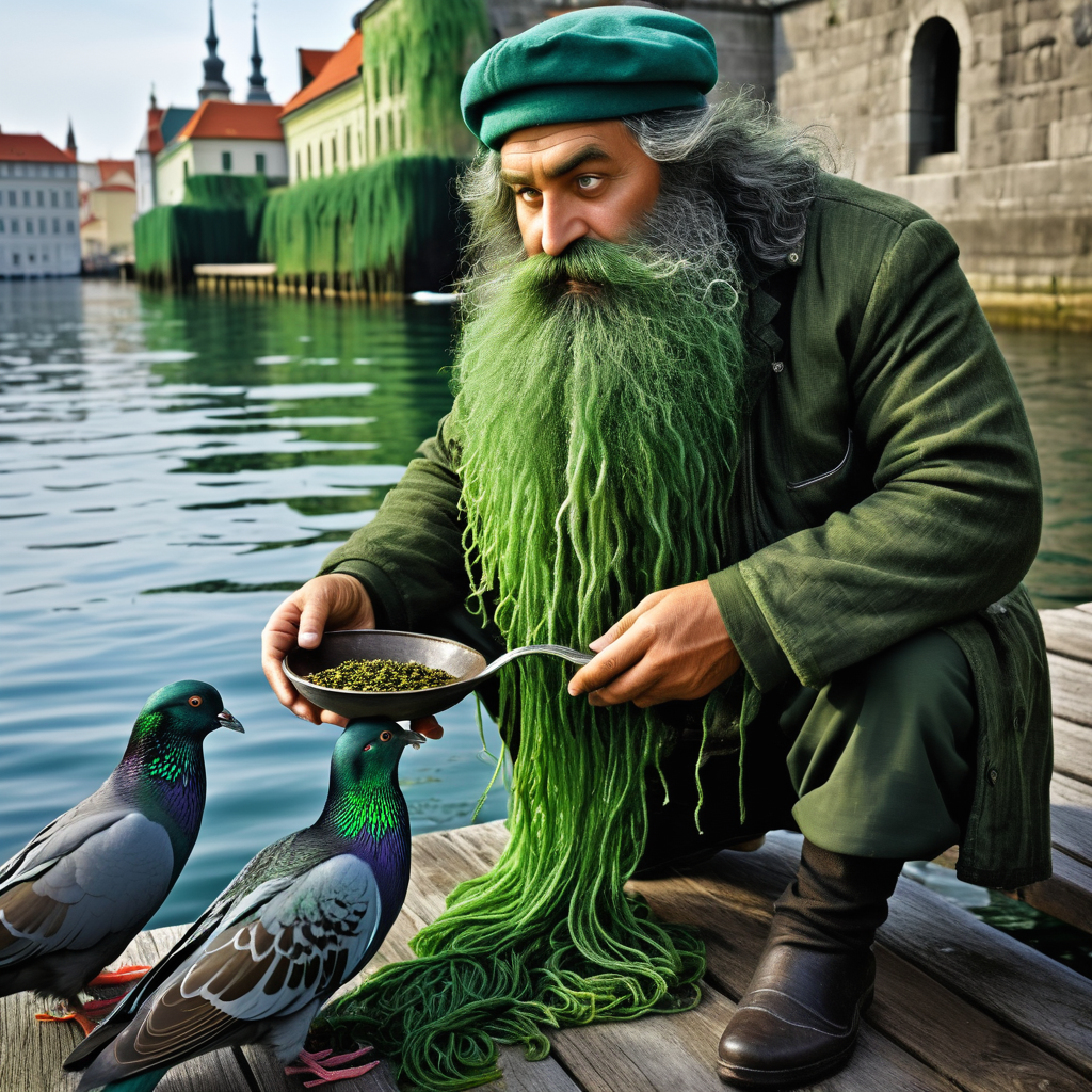 A vodnik from Czech myth is a hybrid of a water sprite and a... by ...