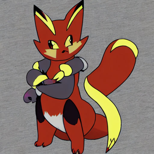 Pokemon Fire Type Fox By Diego Cedeño Playground