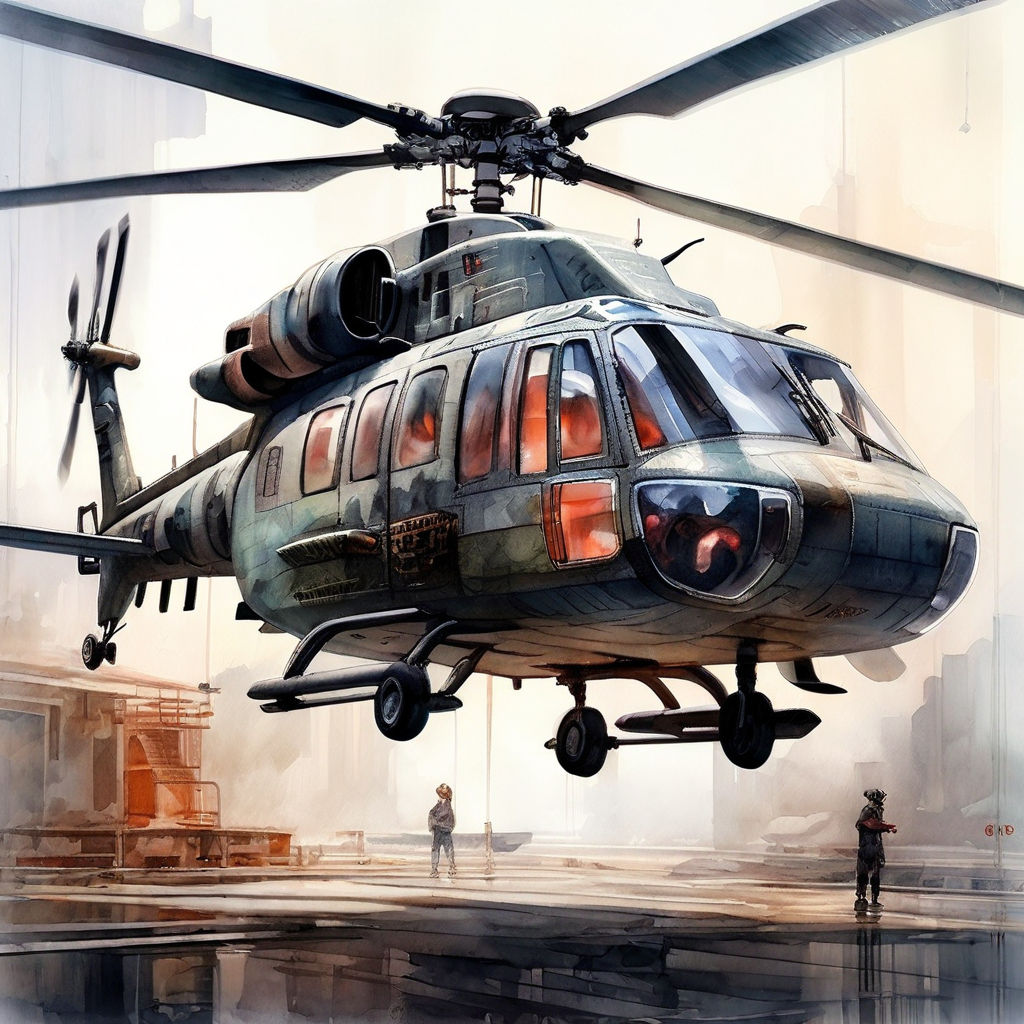 Helicopter-shaped peripheral connecting two platforms by paulo cesar ...