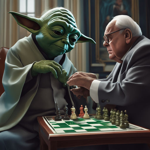Helmut kohl playing chess with yoda by Icedrink58 - Playground