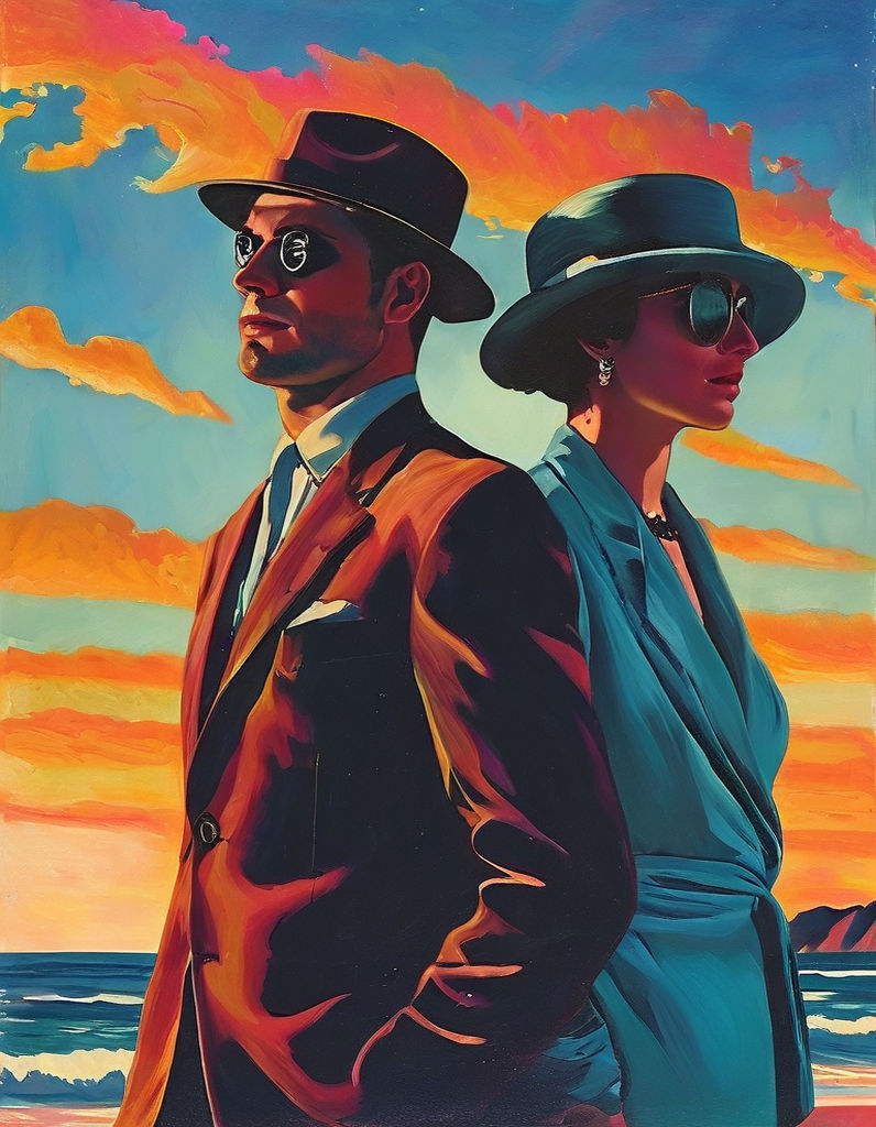 INDIE BAND ALBUM COVER Style By Rene Magritte AND Kadinsky by Spit Fire ...