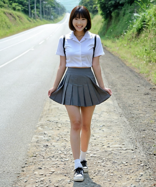 Asian busty girl in teens by nameljs - Playground