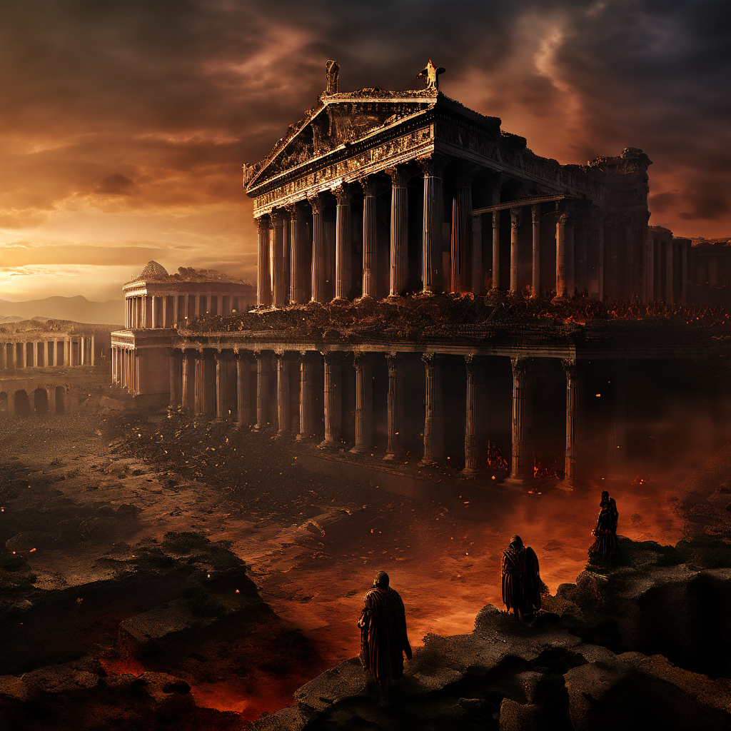 The falling roman empire close image by JOSEPH KADALA - Playground