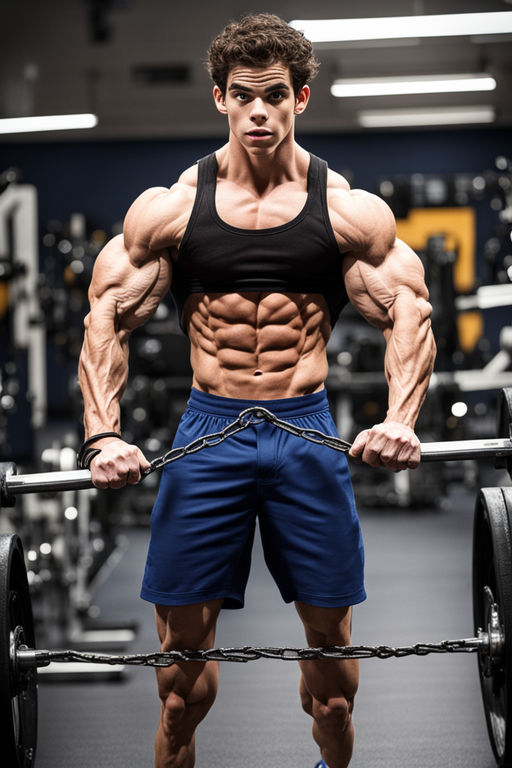 Cameron Boyce huge muscle by Juan Mendez - Playground