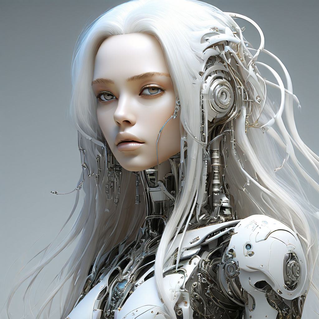 Robot girl by andris simon - Playground