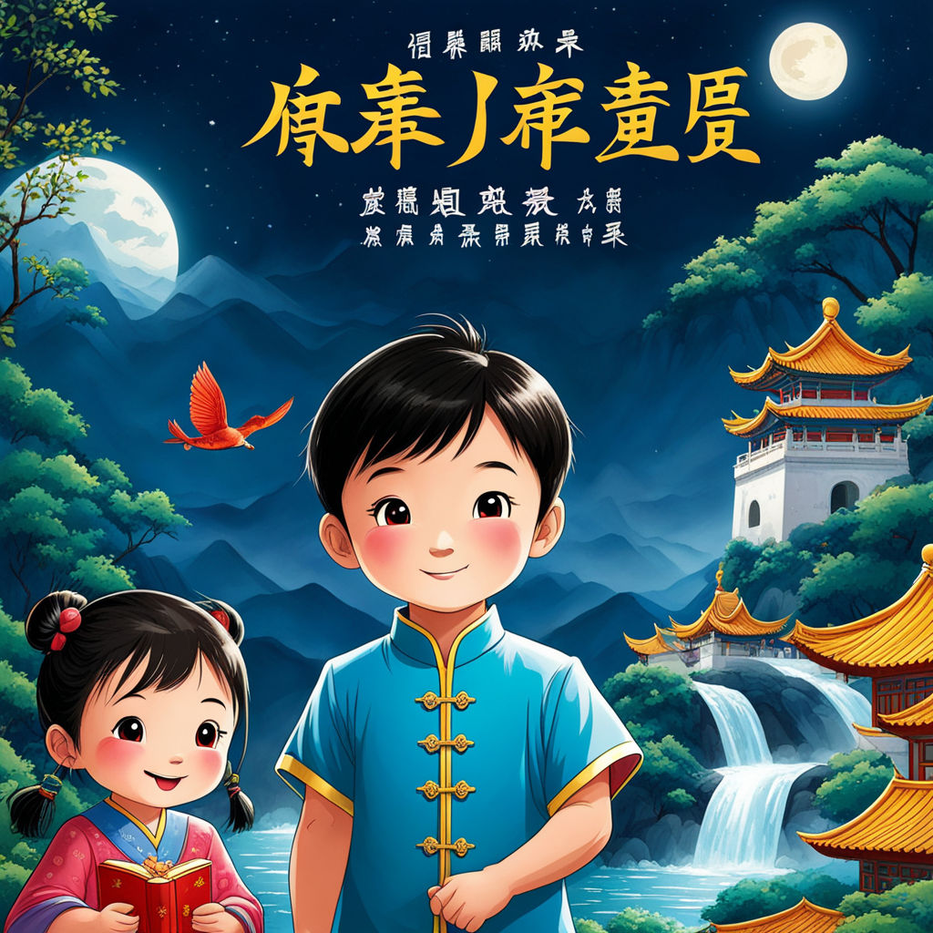 Chinese children's storybook cover by Lance Will - Playground