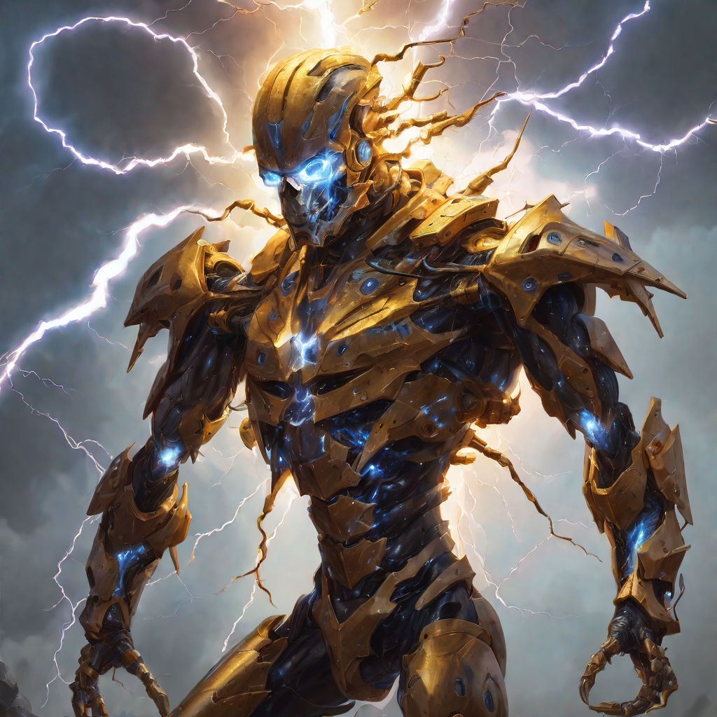 Lightning elemental by Neo Gevo fire - Playground