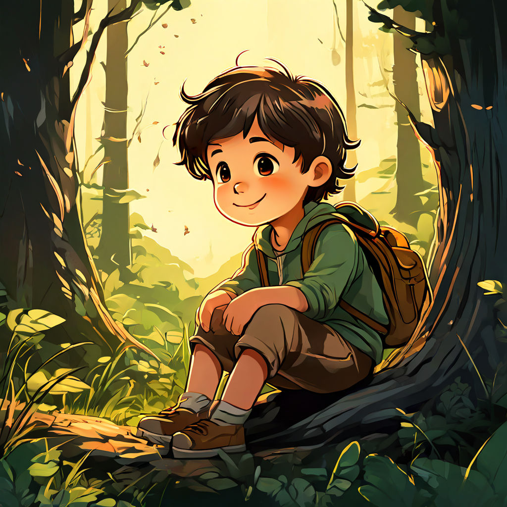 A 2D style drawing with a simple style that looks like it wa... by 황금씨앗 ...