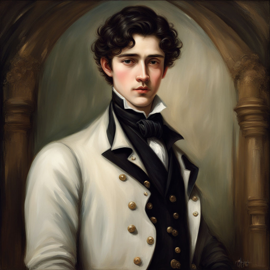 Early Victorian era; oil painting; photo; realistic; digital... by ...