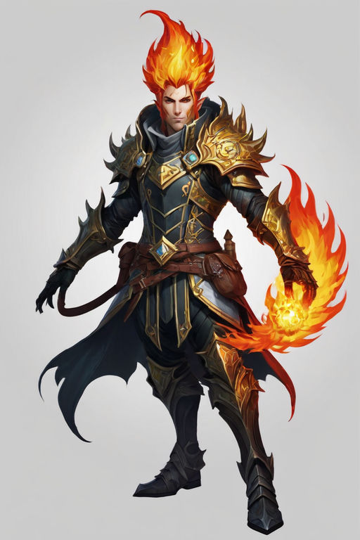 Fire spriggan by Jean-Paul Taljaard - Playground