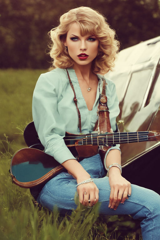 Taylor Swift. Vintage Woman by Eric Guez - Playground Taylor Swift. Vintage Woman by Eric Guez - Playground