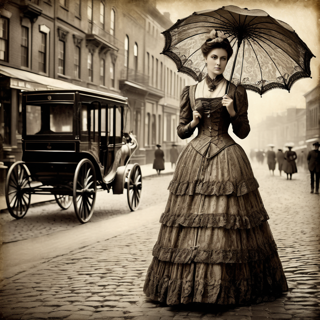 Victorian woman by Tim Wakeham - Playground