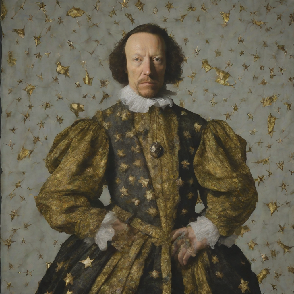 Portrait of a 16th century count by 123 - Playground