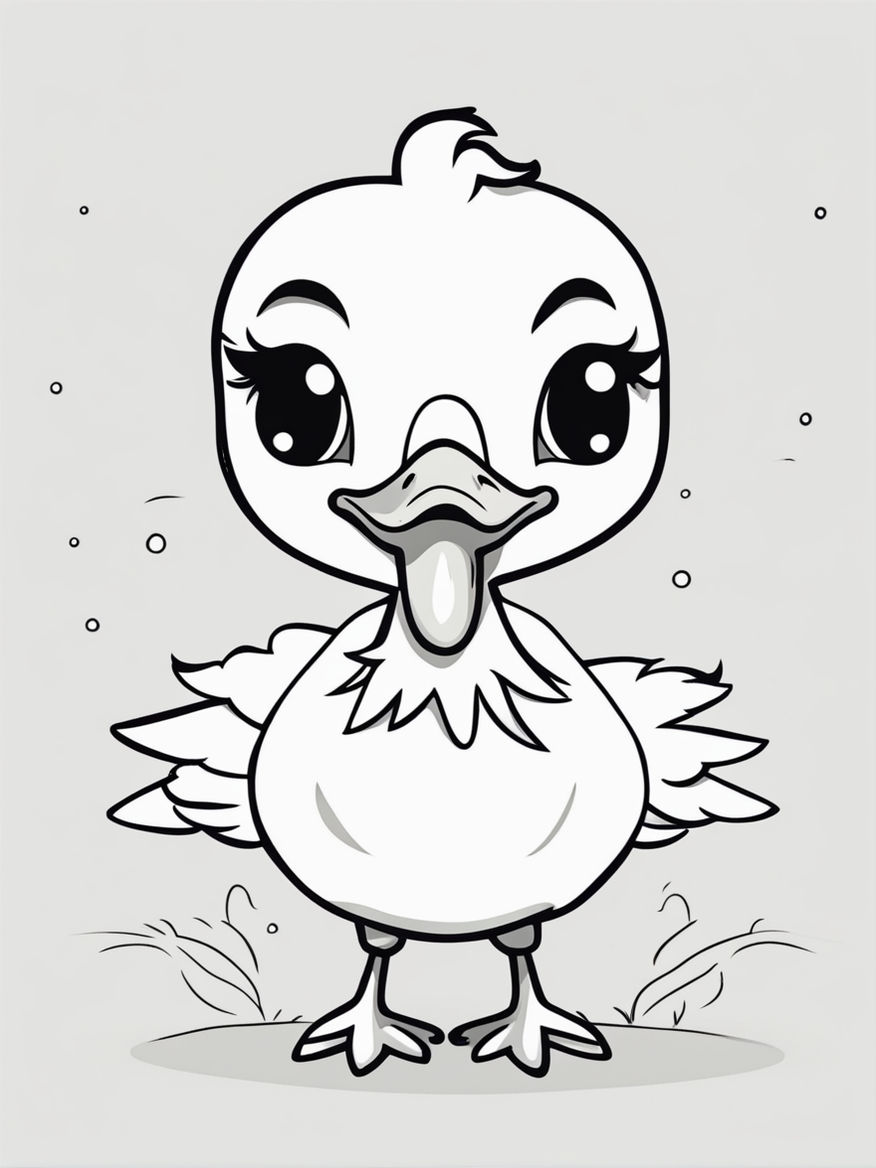 Goose chibi by Alina Girardi - Playground