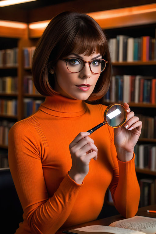 A fusion of Julia Parton and Bobbi Starr as Velma Dinkley c... by WW ...