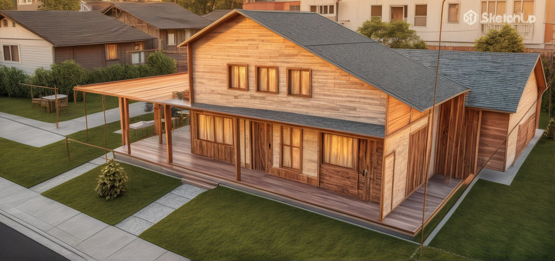 A modest single-story wooden house by GIOVANNY SEBASTIAN MELLA JARA ...