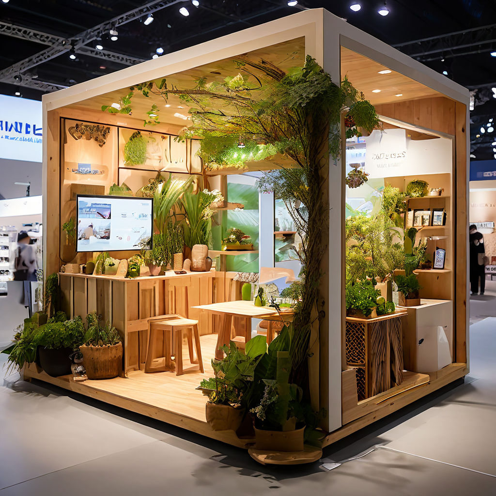 Korea's exhibition booth with an eco-friendly feel by 이도현 - Playground Korea's exhibition booth with an eco-friendly feel by 이도현 - Playground