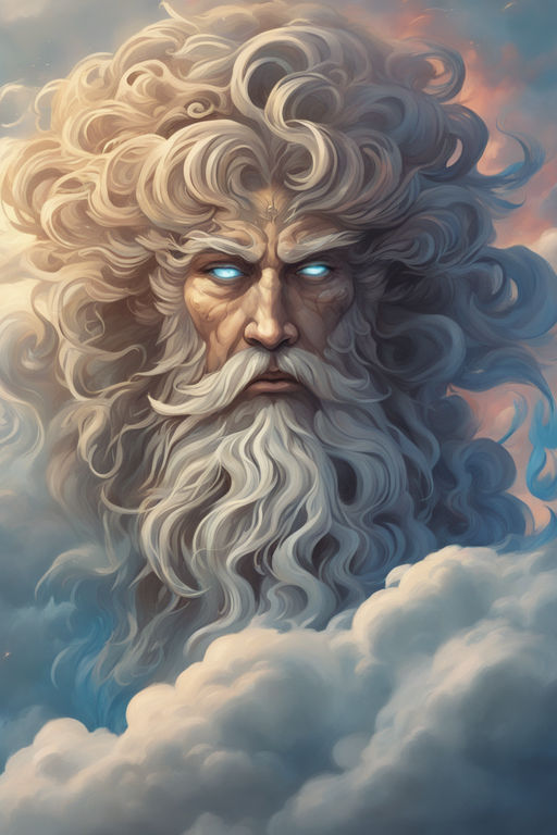 An air god often represented as an ethereal being by Carlos Henrique ...