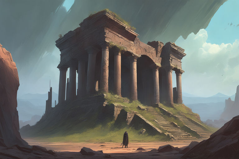 Epic ancient ruins by Del Bogle - Playground