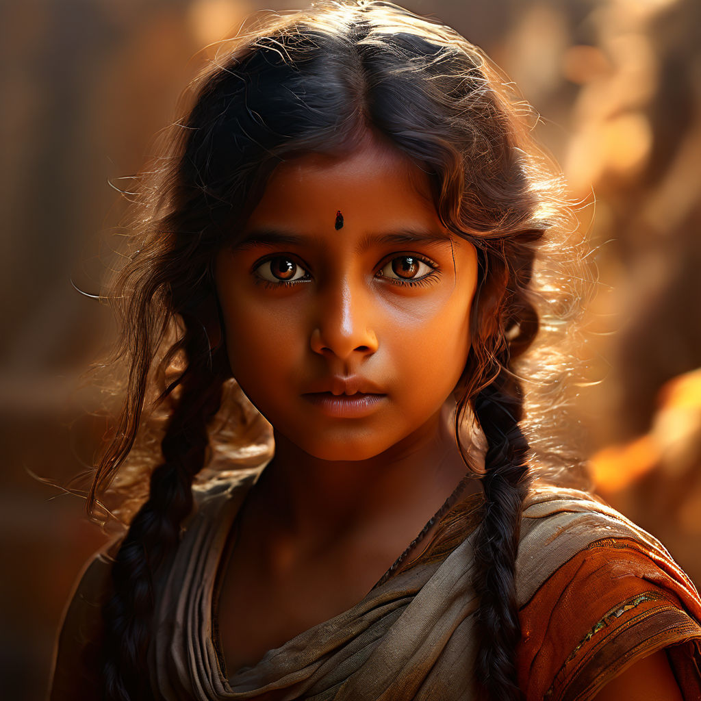Indian girl movie poster by ridam vfx - Playground