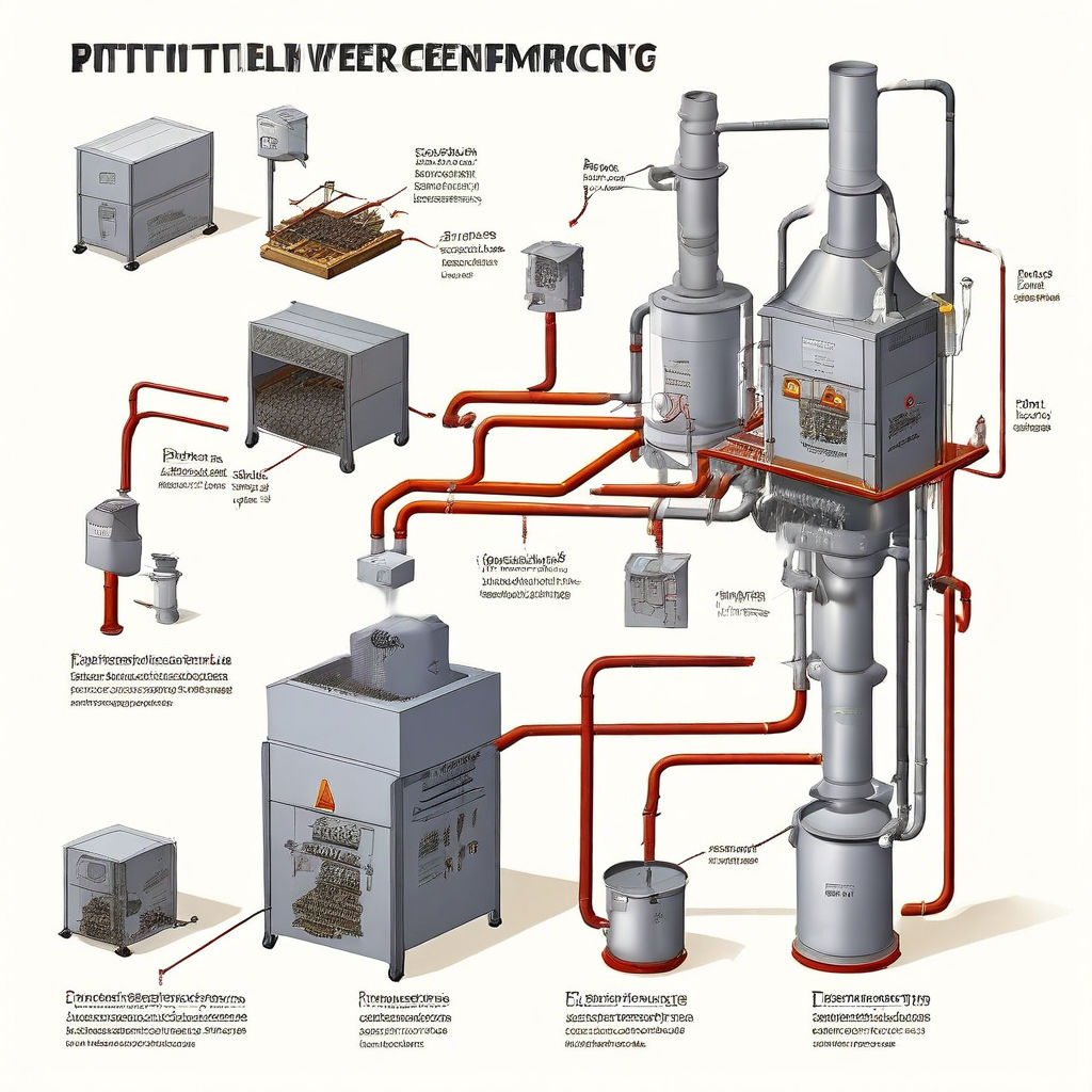 Detailed Industrial Process Flowchart digital render by Takunda ... Detailed Industrial Process Flowchart digital render by Takunda ...