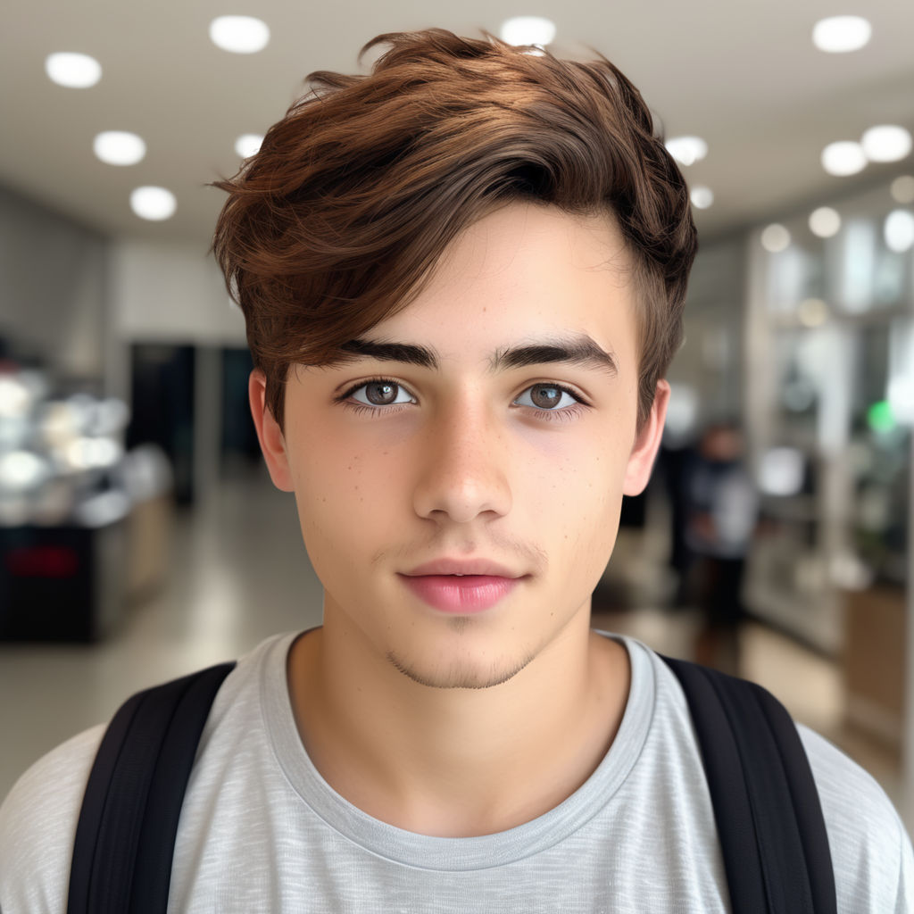 19 years old boy looking frant 3d face short by Ankesh Parihar - Playground