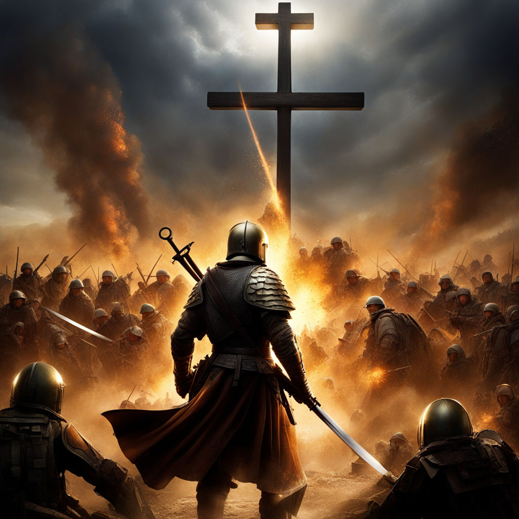 Epic, christian, war by blazkov blazko - Playground