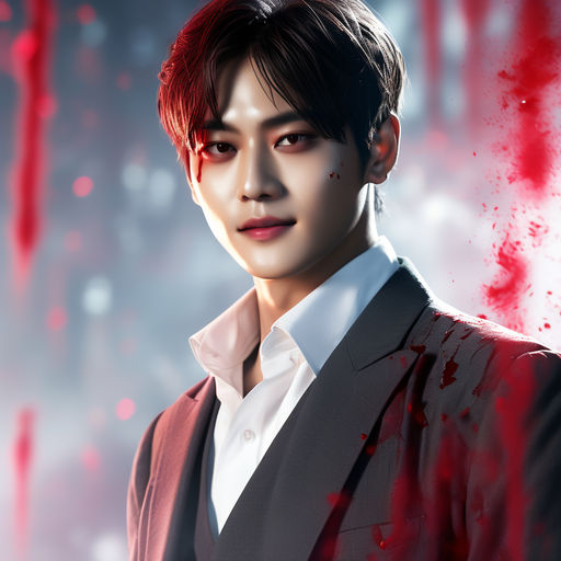 A hauntingly realistic AI rendering of Kim Taehyung by Jiya Gandhi ...