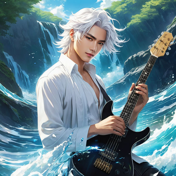 Hyper quality concept art of an anime character with well-de... by yuet ...